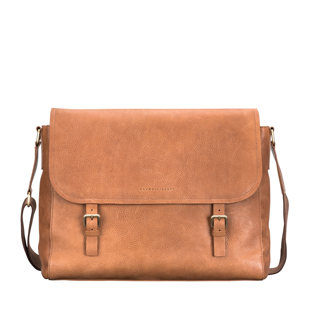 Besace à bandoulière pour homme en cuir grainé | Le Ravenna
